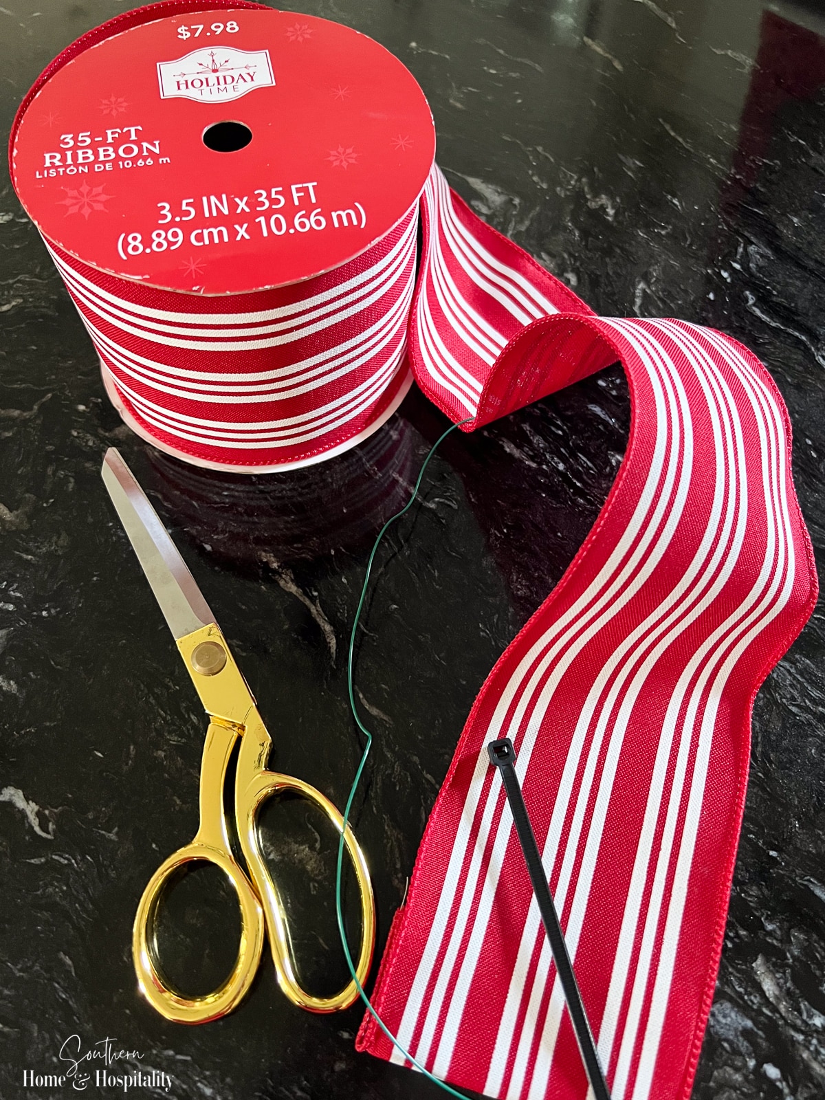 Easy DIY Wired Ribbon Bow – Perfect for Wreaths & Decor