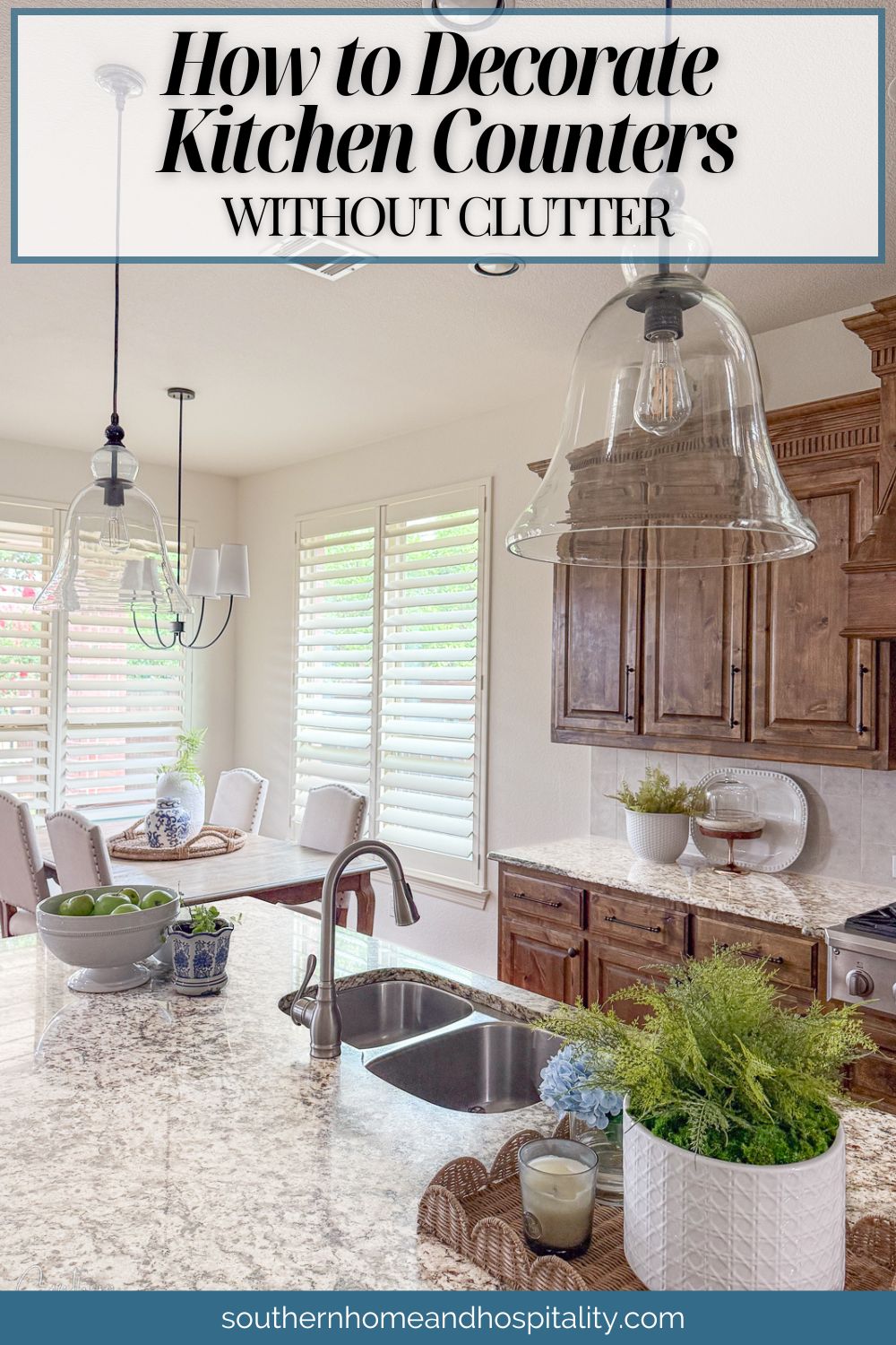 How to Decorate Kitchen Counters Without Clutter | Simple Styling Ideas